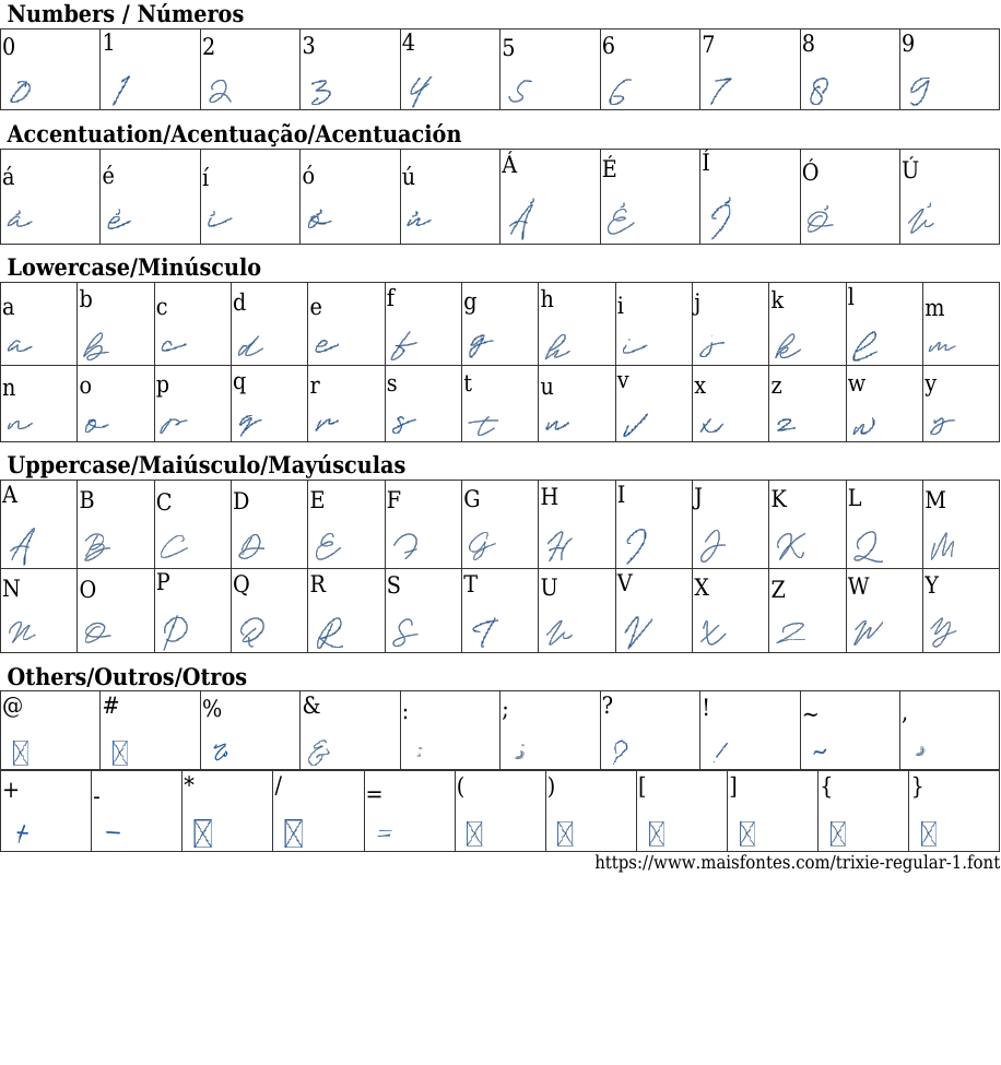 Trixie Line Regular Font: Free Download | MaisFontes