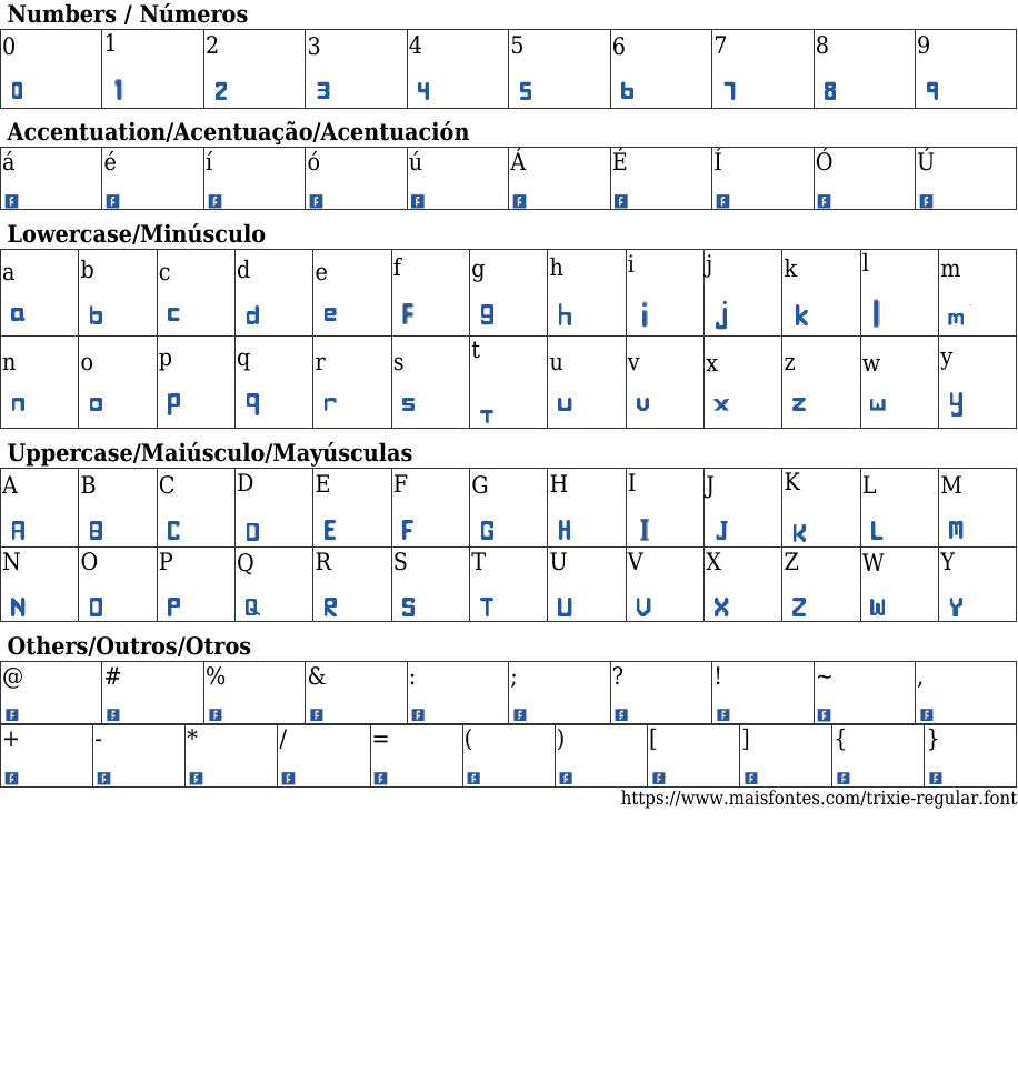 Trixie Regular: Baixar Fonte Grátis | MaisFontes