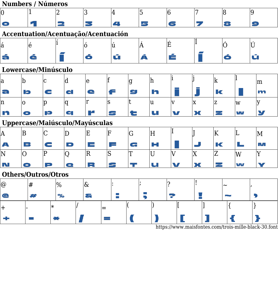 Trois Mille 30 Black: Free Font Download | MaisFontes