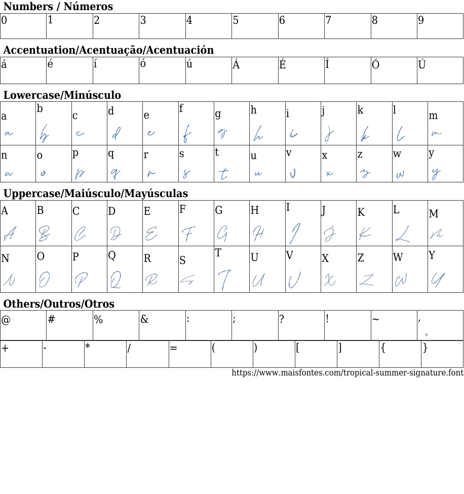 Tropical Summer Signature: Free Font Download | MaisFontes