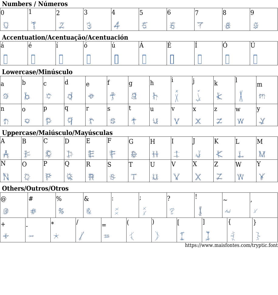 Tryptic: Baixar Fonte Grátis | MaisFontes