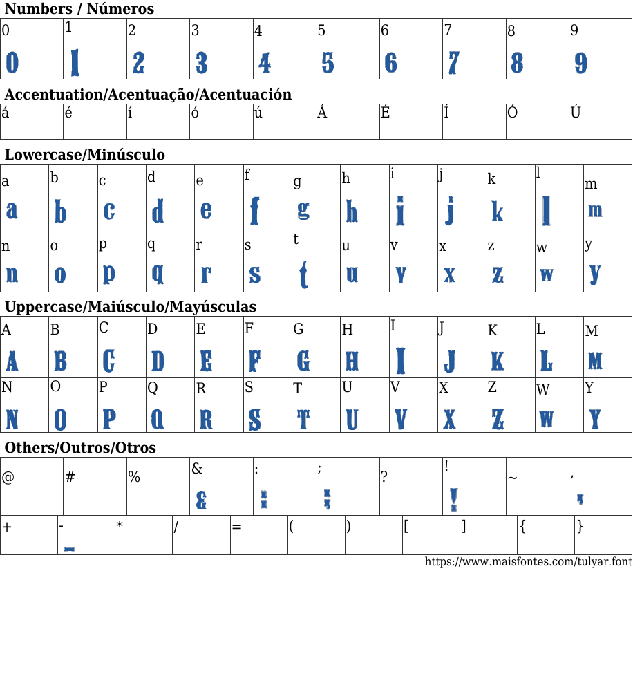 Tulyar: Free Font Download | MaisFontes