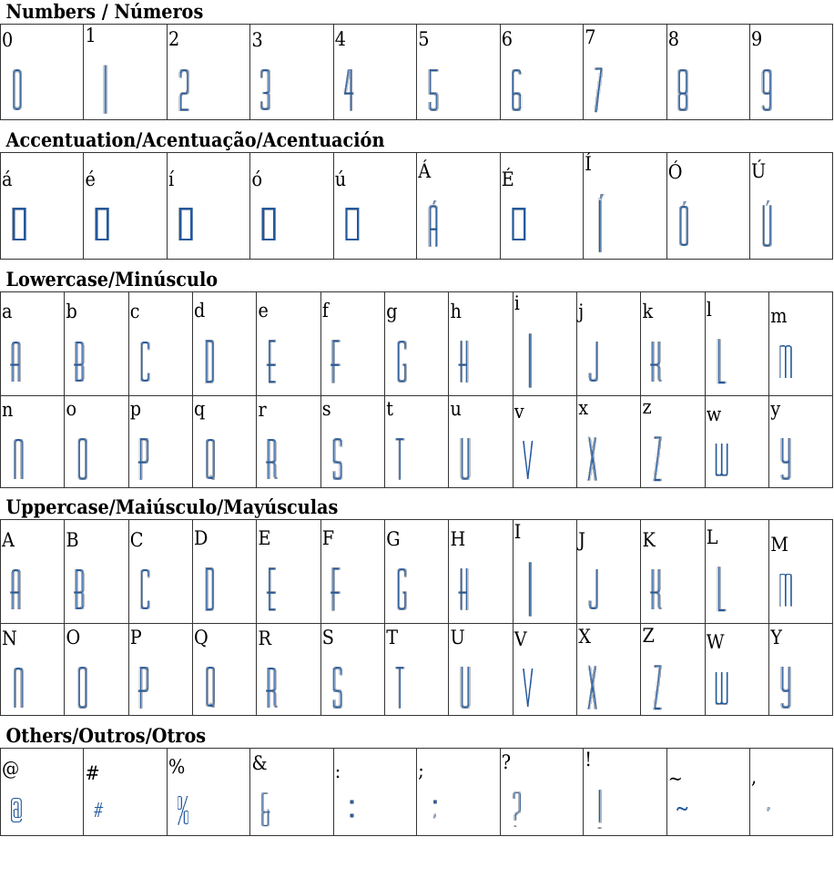 Tuxedo Verticle: Free Font Download | MaisFontes