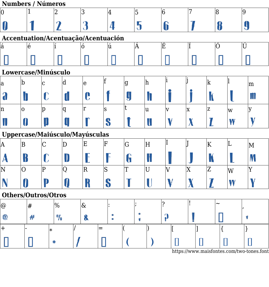 Two Tones: Free Font Download | MaisFontes