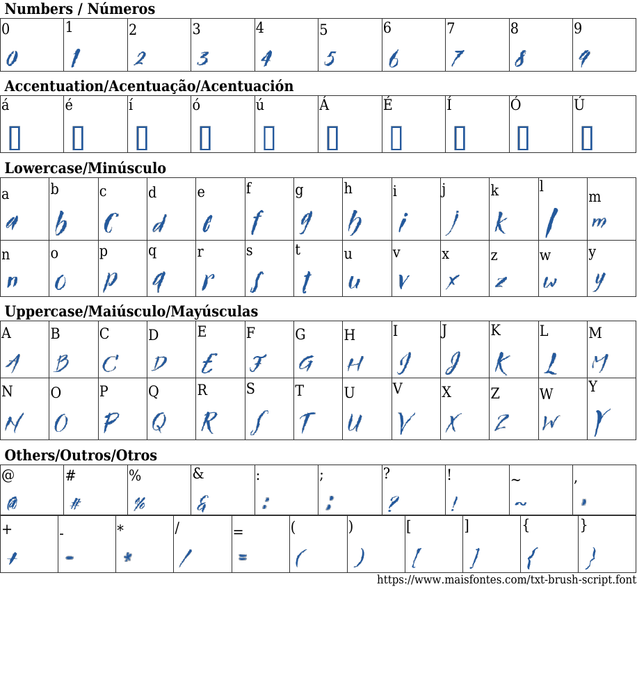 TXT Brush Script：免费字体下载 | MaisFontes