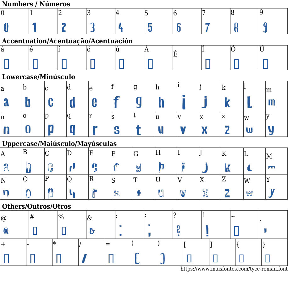 Tyce Roman: Baixar Fonte Grátis | MaisFontes