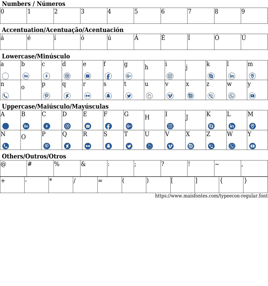 Typeecon Regular: Free Font Download | MaisFontes