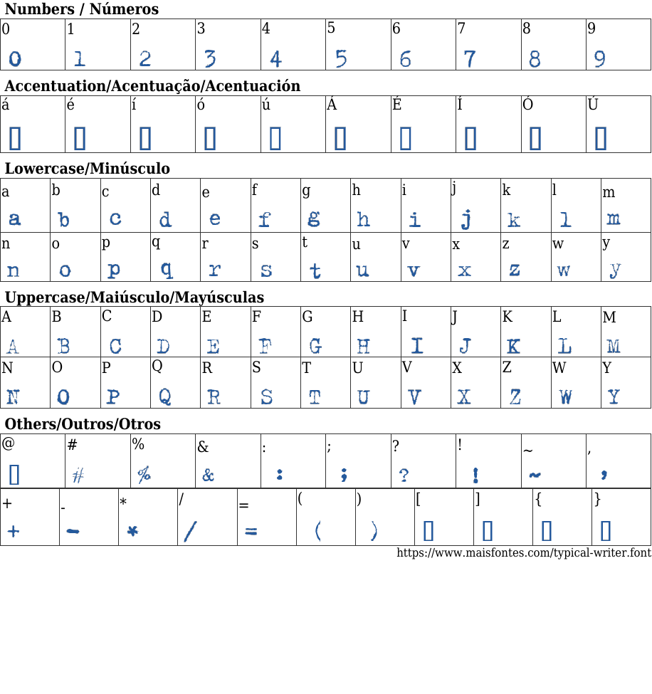 Typical Writer: Baixar Fonte Grátis | MaisFontes