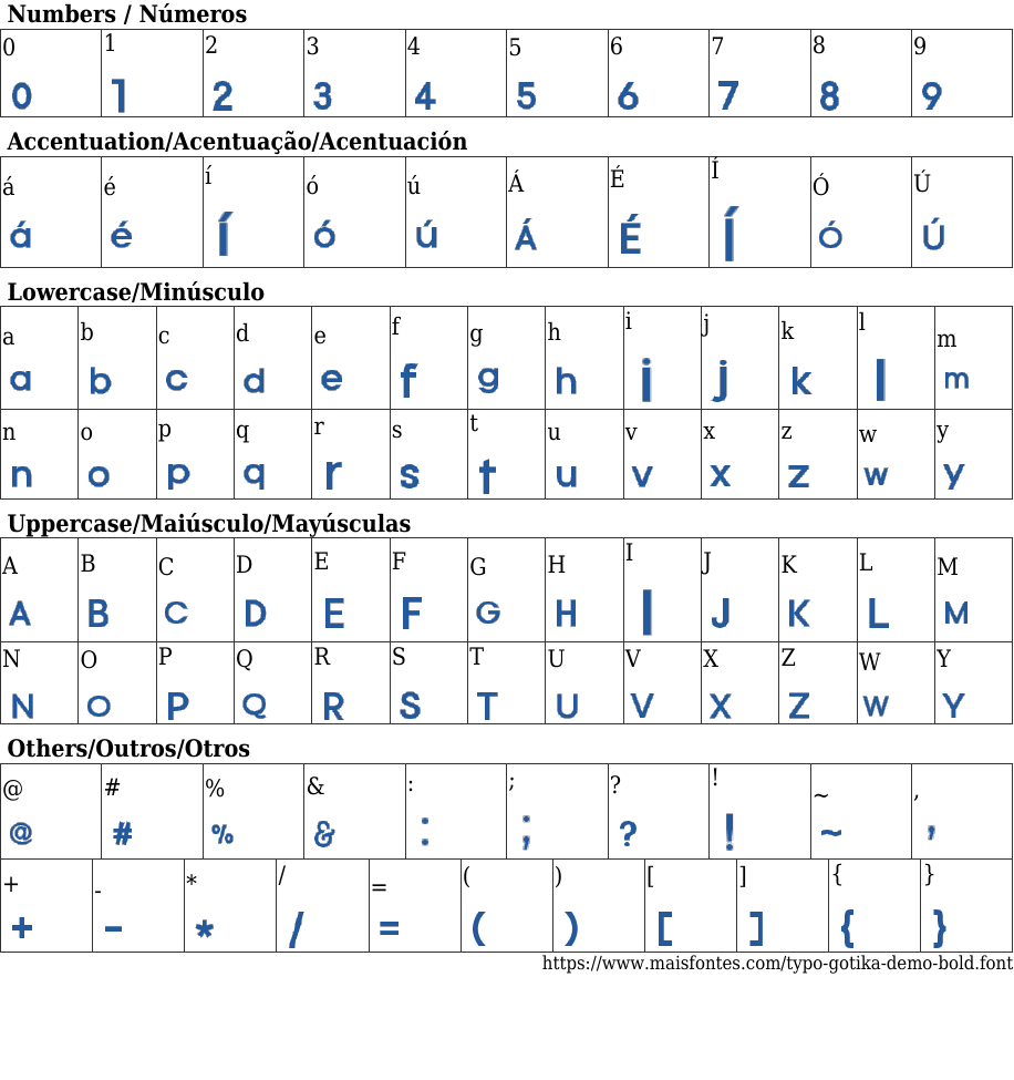 Typo Gotika Bold Font: Free Download | MaisFontes