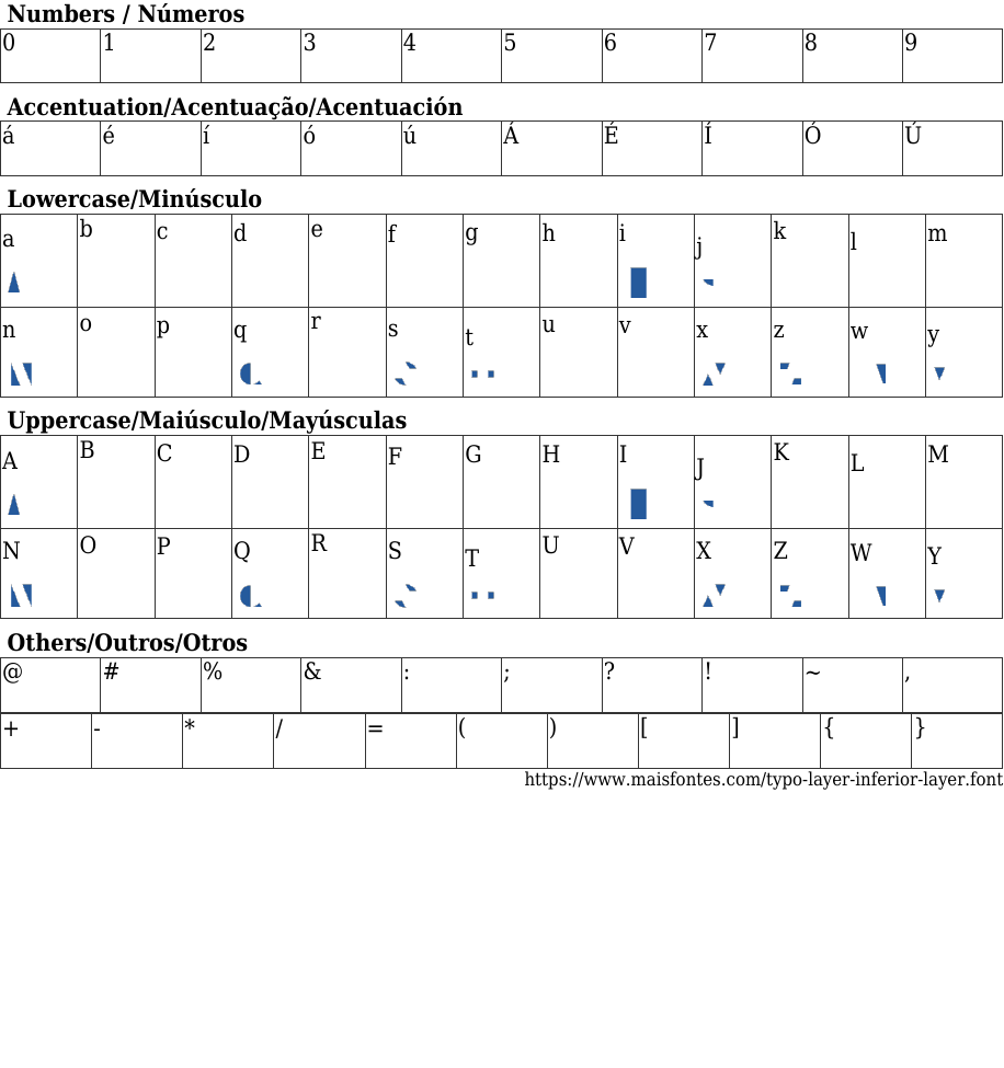 Typo Layer Inferior Layer: Baixar Fonte Grátis | MaisFontes