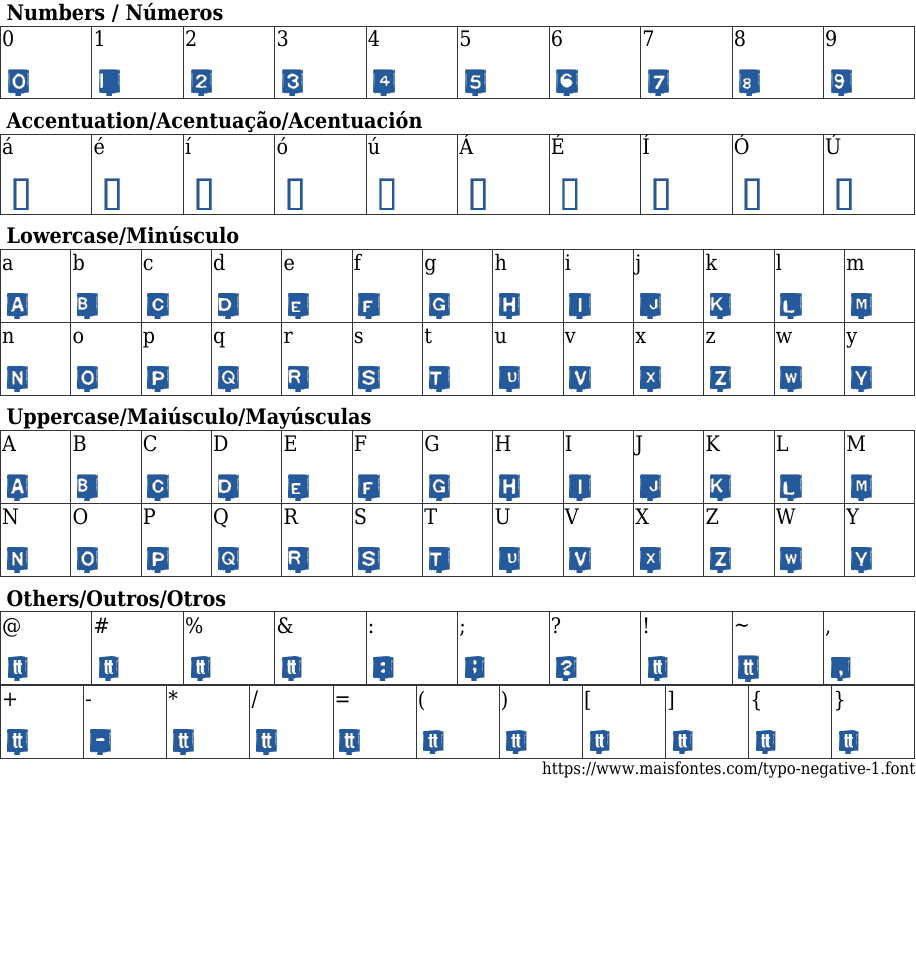 Typo Negative Opposite: Free Font Download | MaisFontes