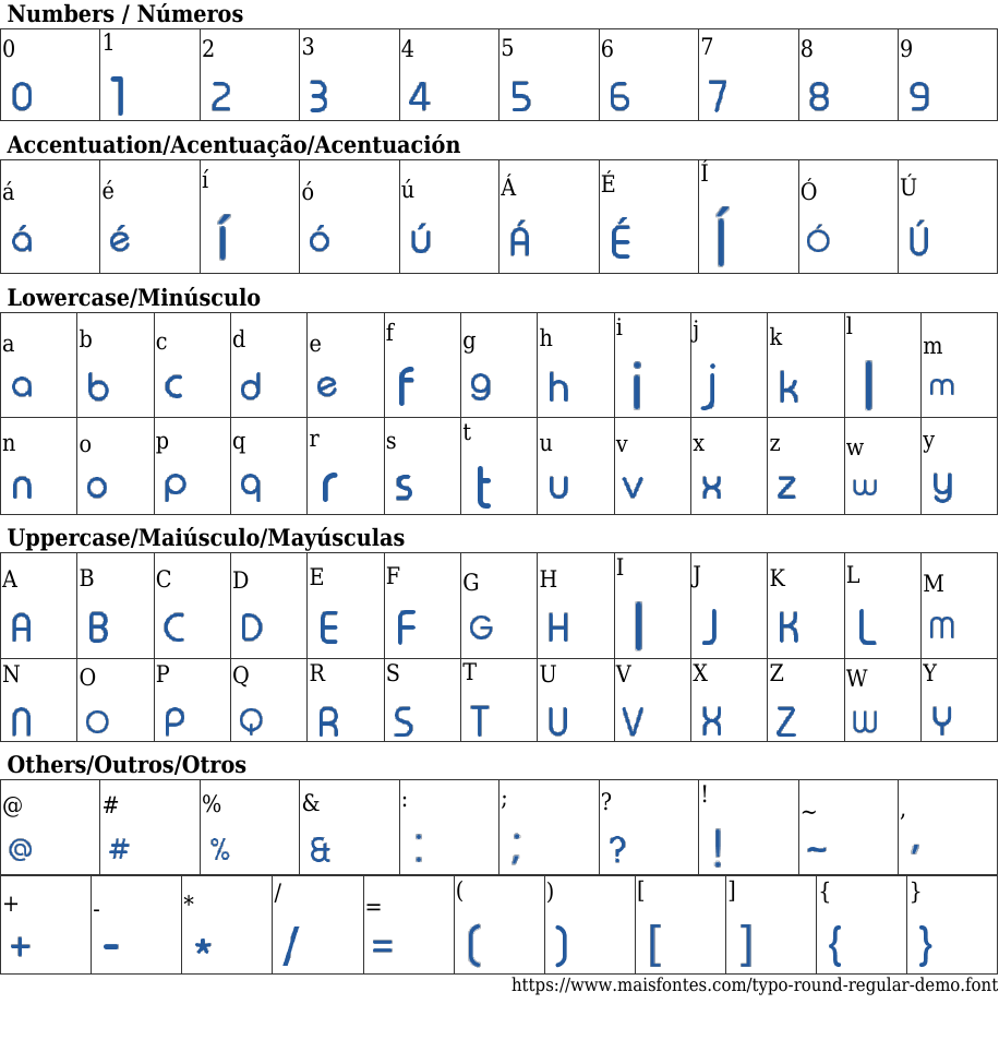 Typo Round Regular: Free Font Download | MaisFontes