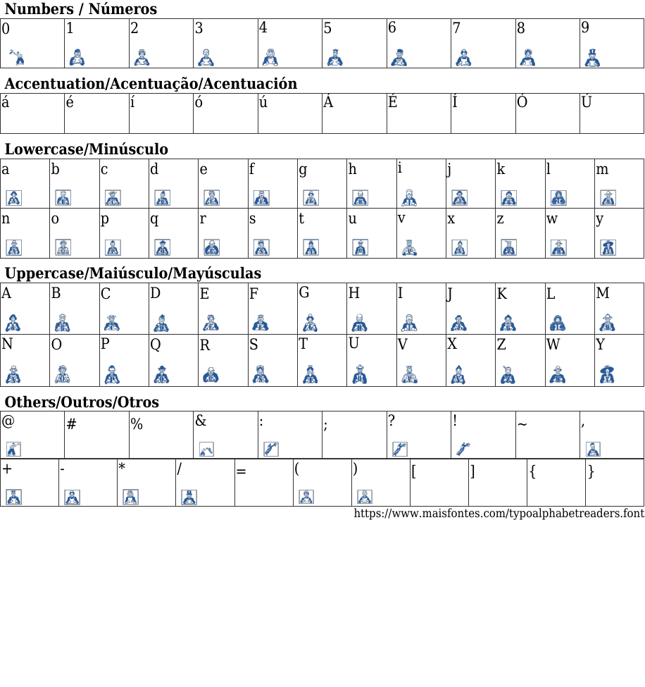 Typo Alphabet Readers: Baixar Fonte Grátis | MaisFontes