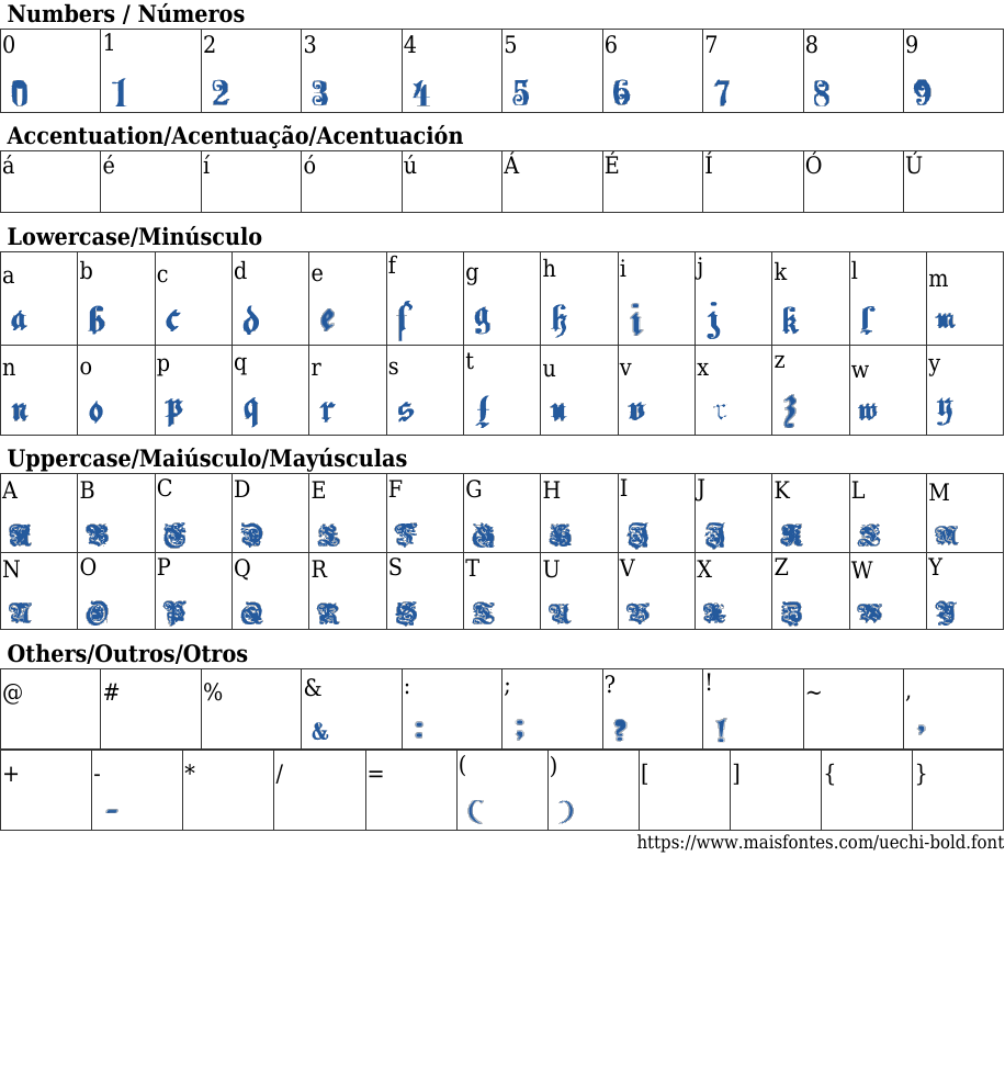 Uechi Bold: Baixar Fonte Grátis | MaisFontes