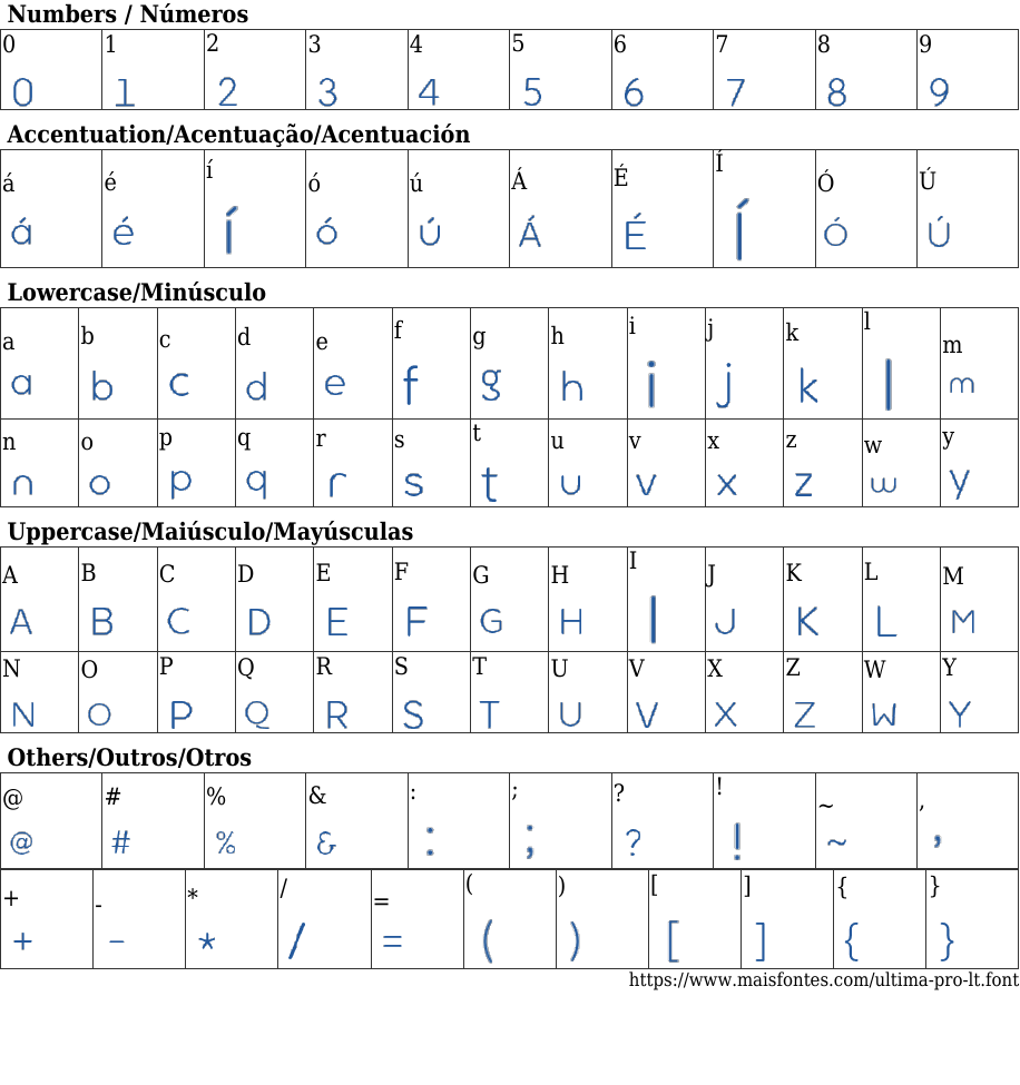 Ultima Pro Light: Free Font Download | MaisFontes