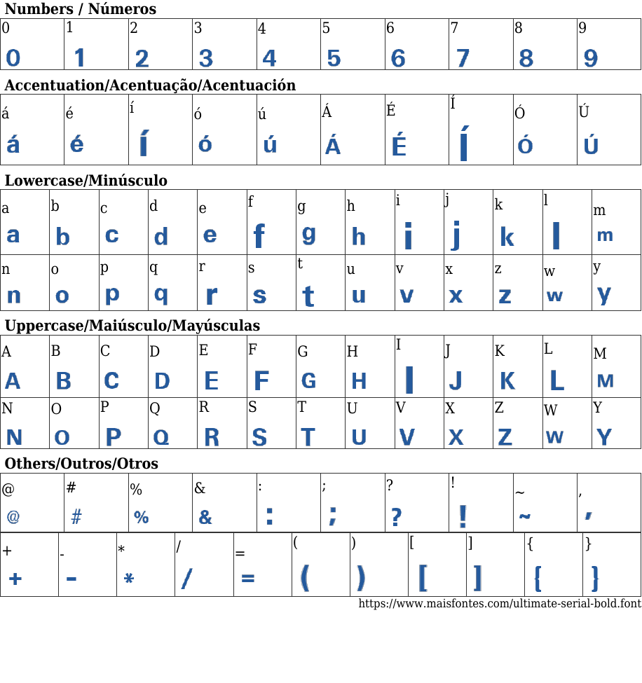 Ultimate Serial Bold: Free Font Download | MaisFontes