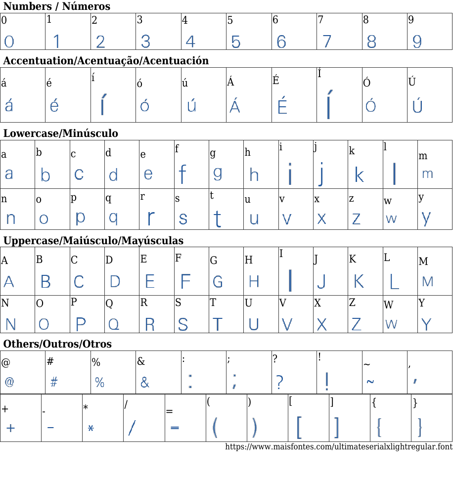 Ultimate Serial Xlight: Free Font Download | MaisFontes