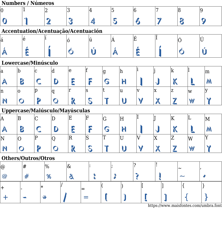 Umbra Wide: Free Font Download | MaisFontes