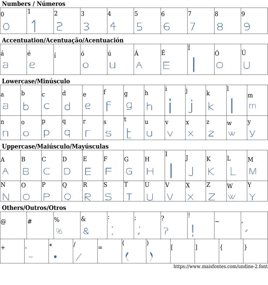 Undine: Free Font Download | MaisFontes