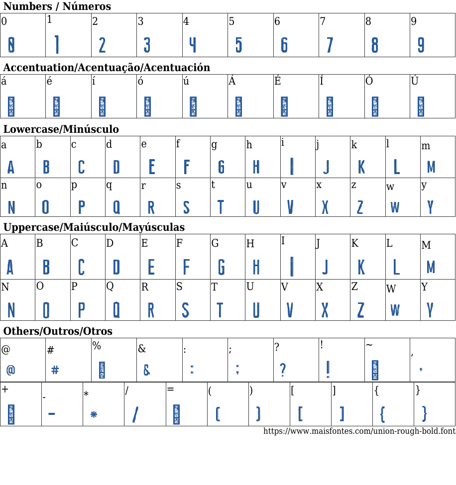 Union Rough Bold: Free Font Download | MaisFontes