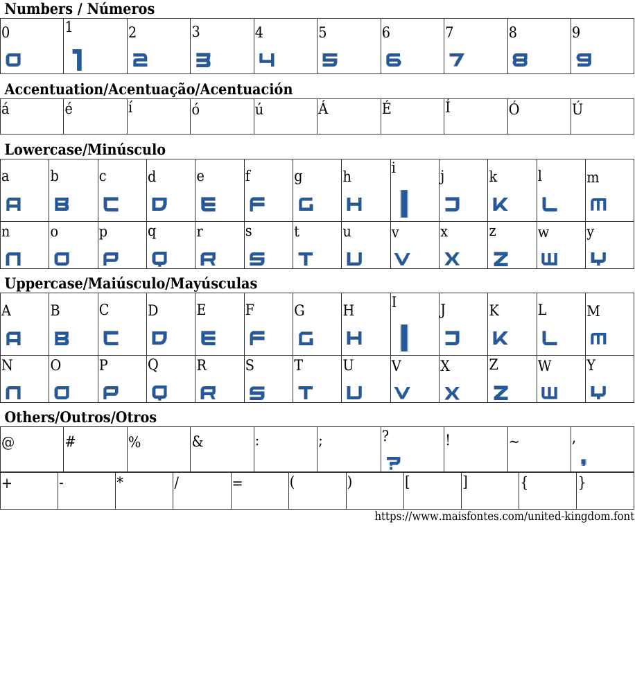 United Kingdom: Free Font Download | MaisFontes