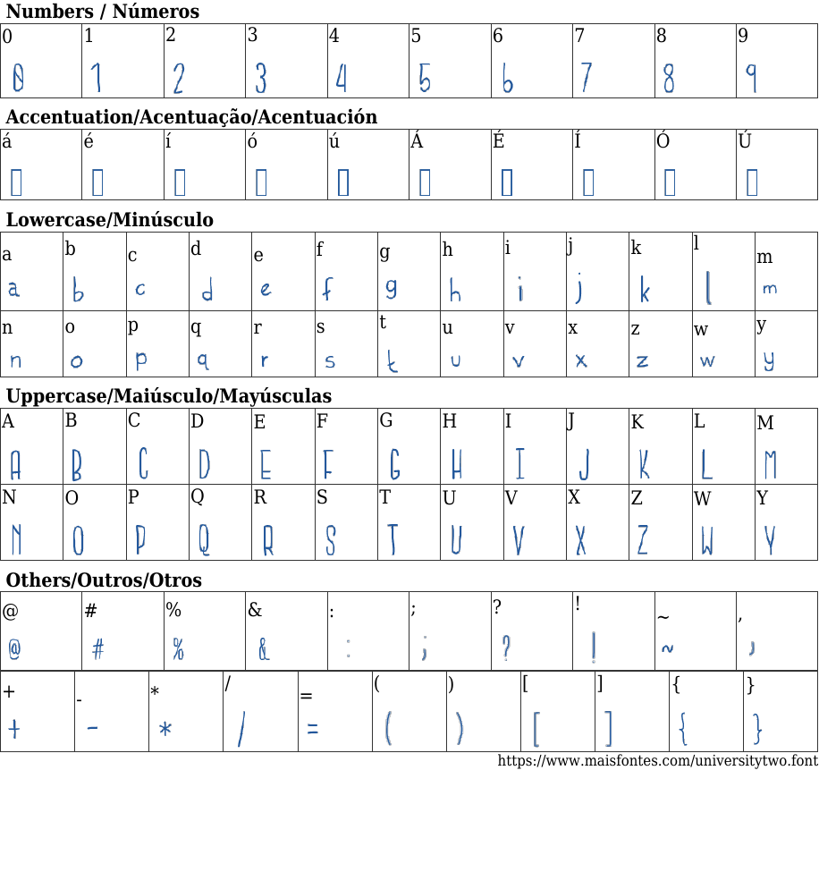 University Two: Free Font Download | MaisFontes