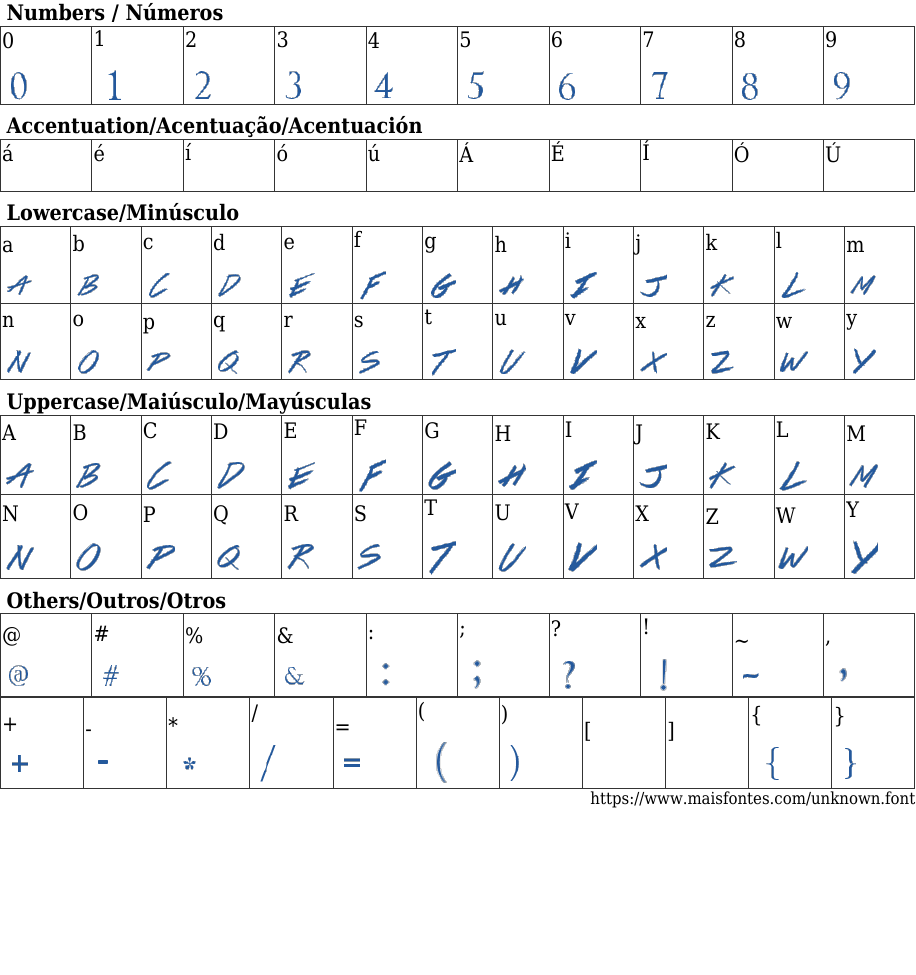 Unknown Font: Free Download | MaisFontes