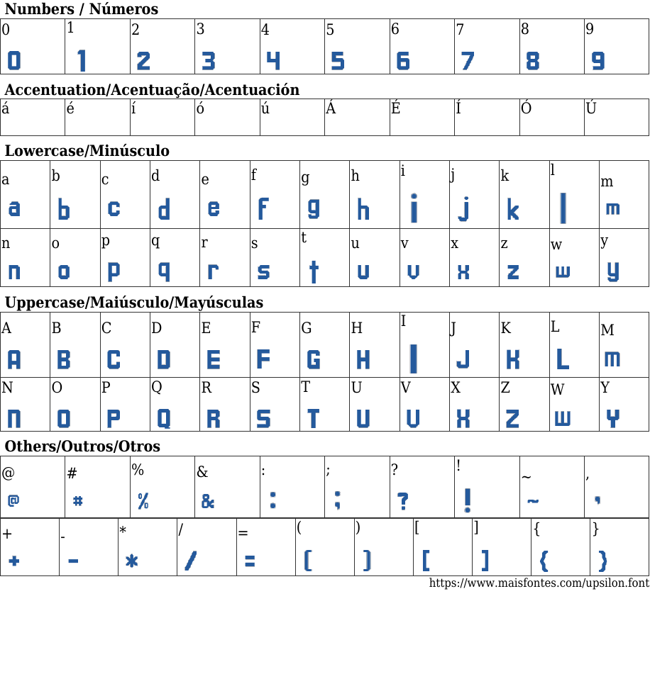 Upsilon: Free Font Download | MaisFontes