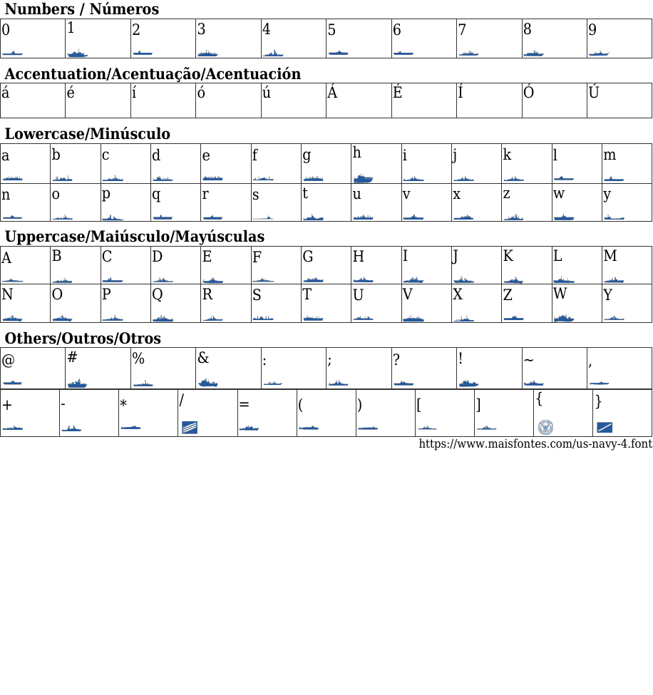 US Navy: Free Font Download | MaisFontes