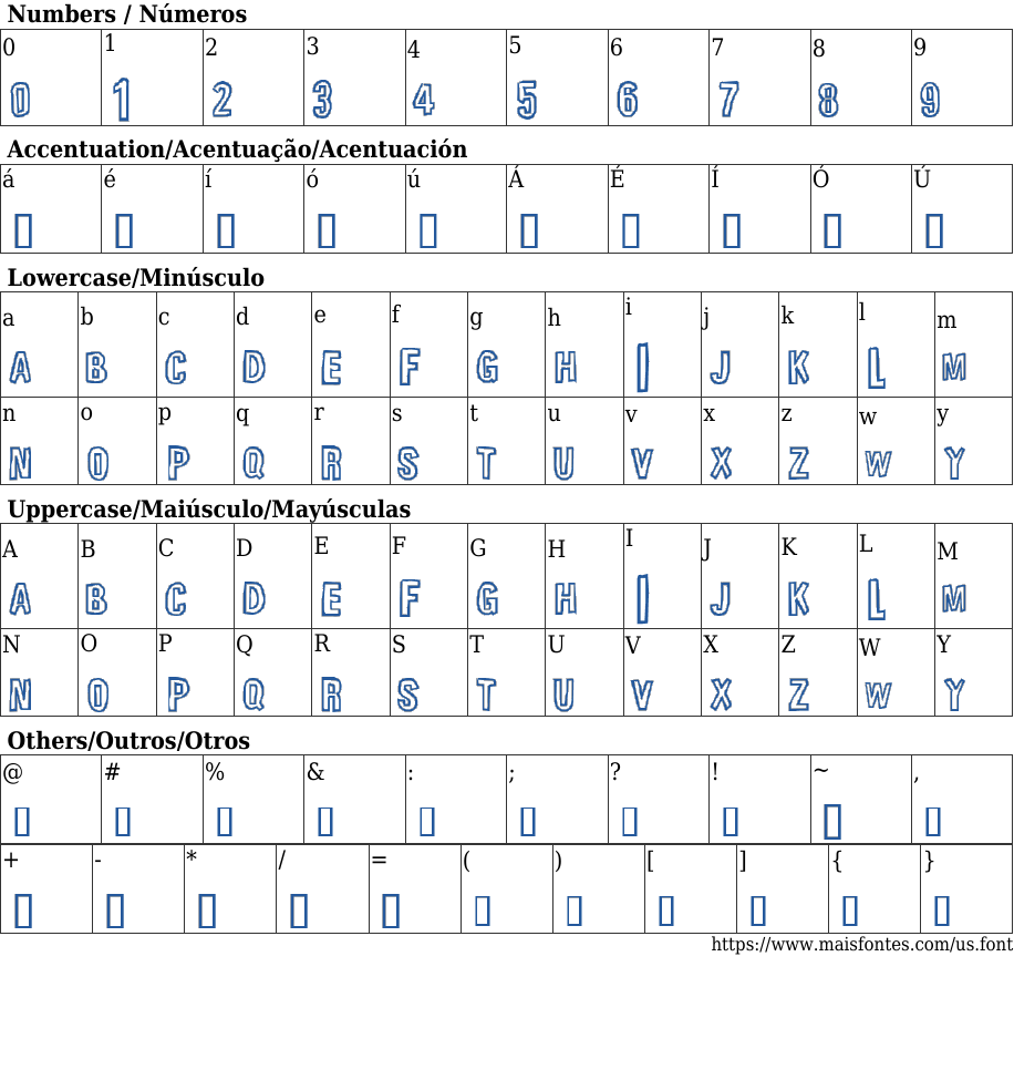 Us: Free Font Download | MaisFontes