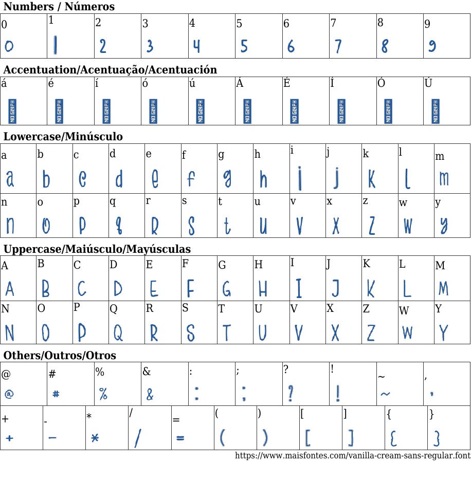 Vanilla Cream Sans Regular: Free Font Download | MaisFontes