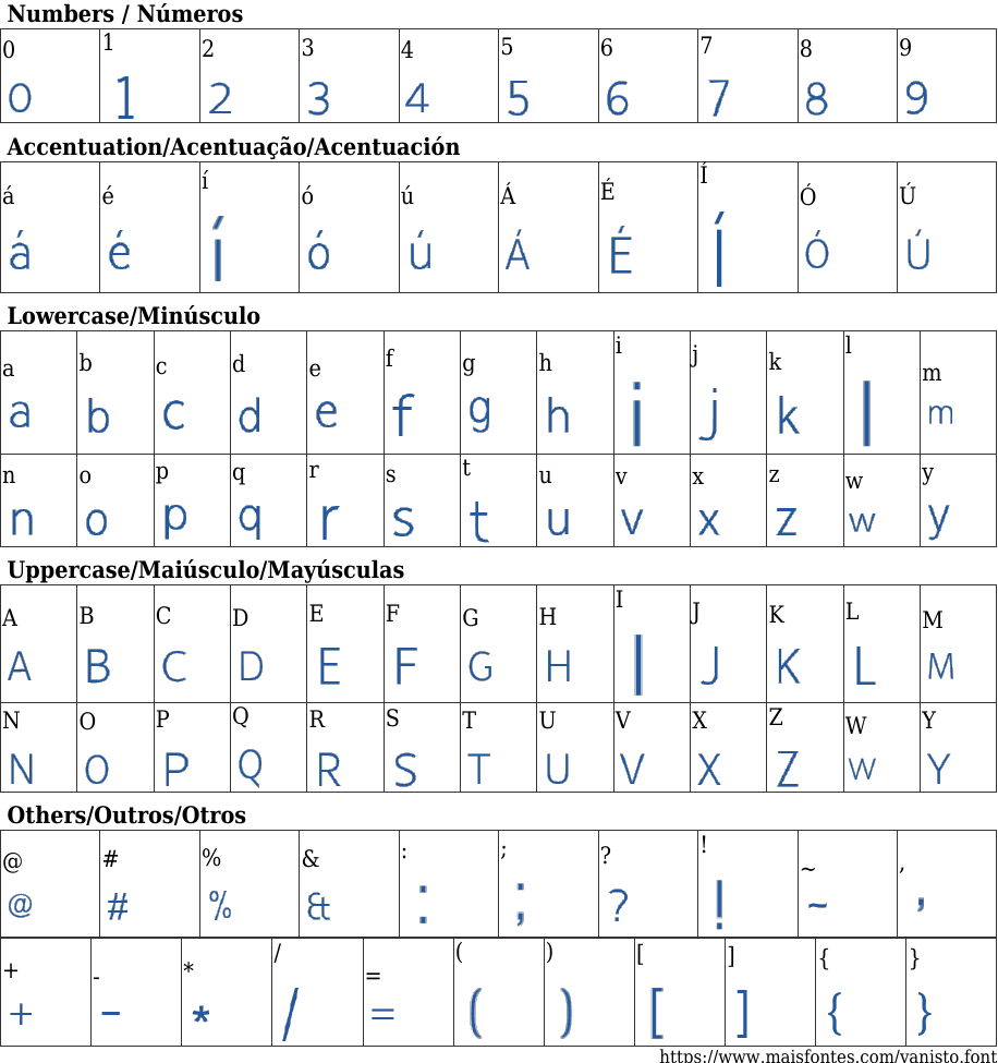 Vanisto: Baixar Fonte Grátis | MaisFontes