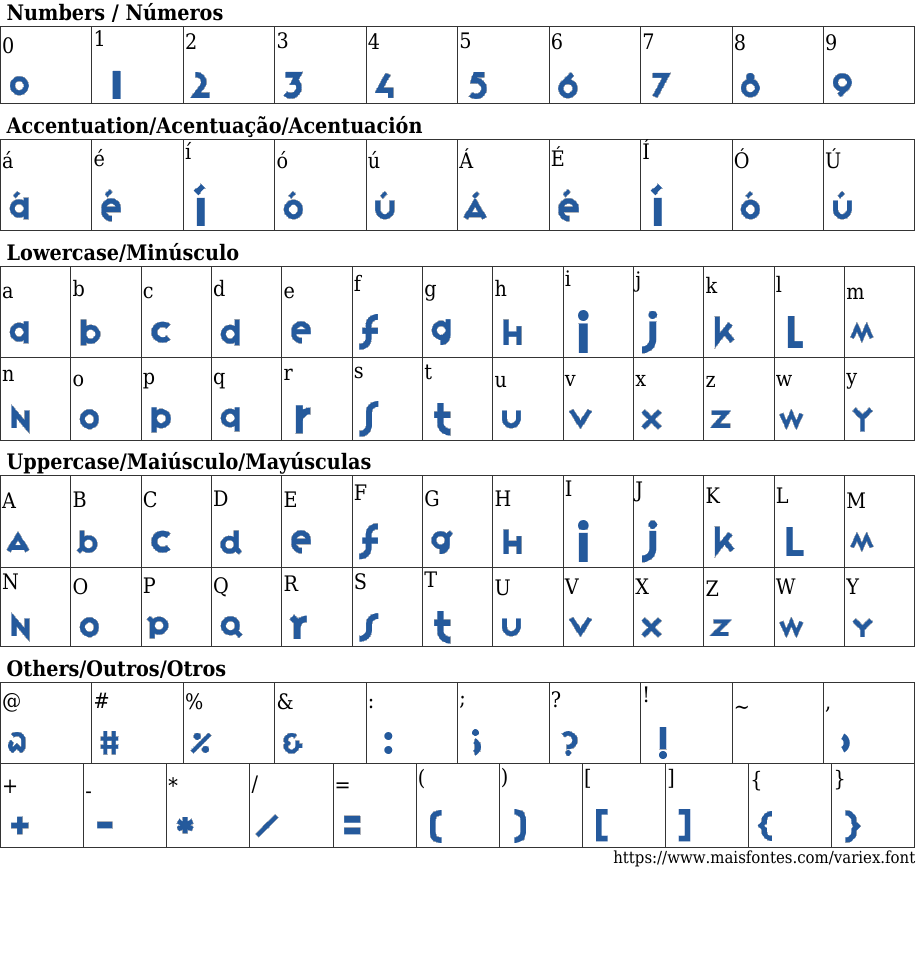 Variex: Download Free Font | MaisFontes
