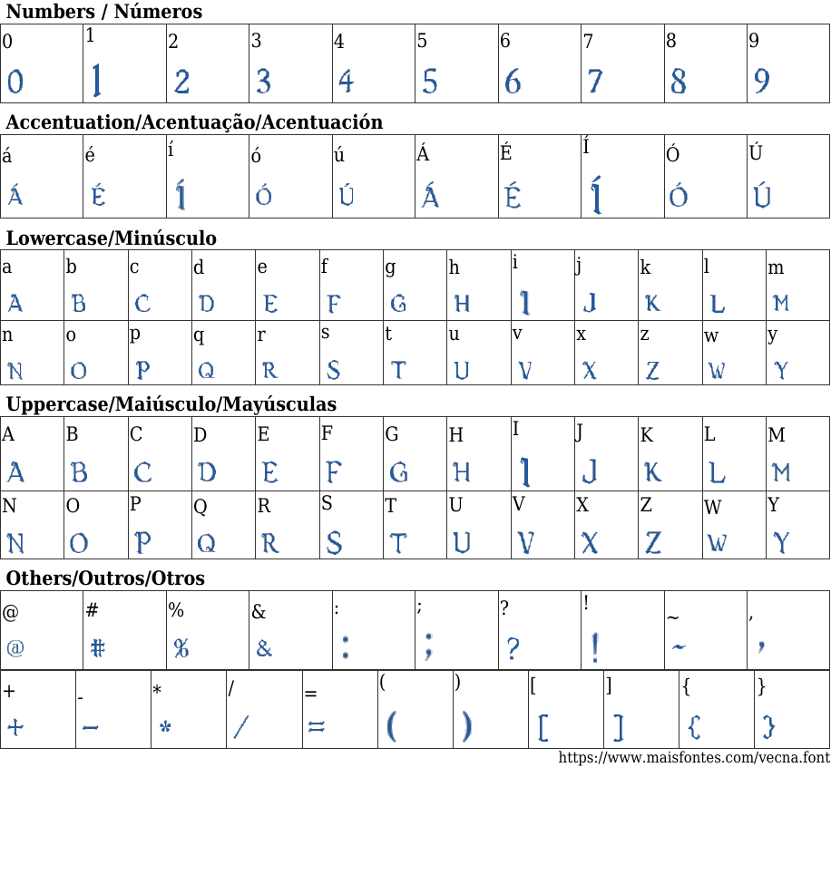 Vecna: Free Font Download | MaisFontes