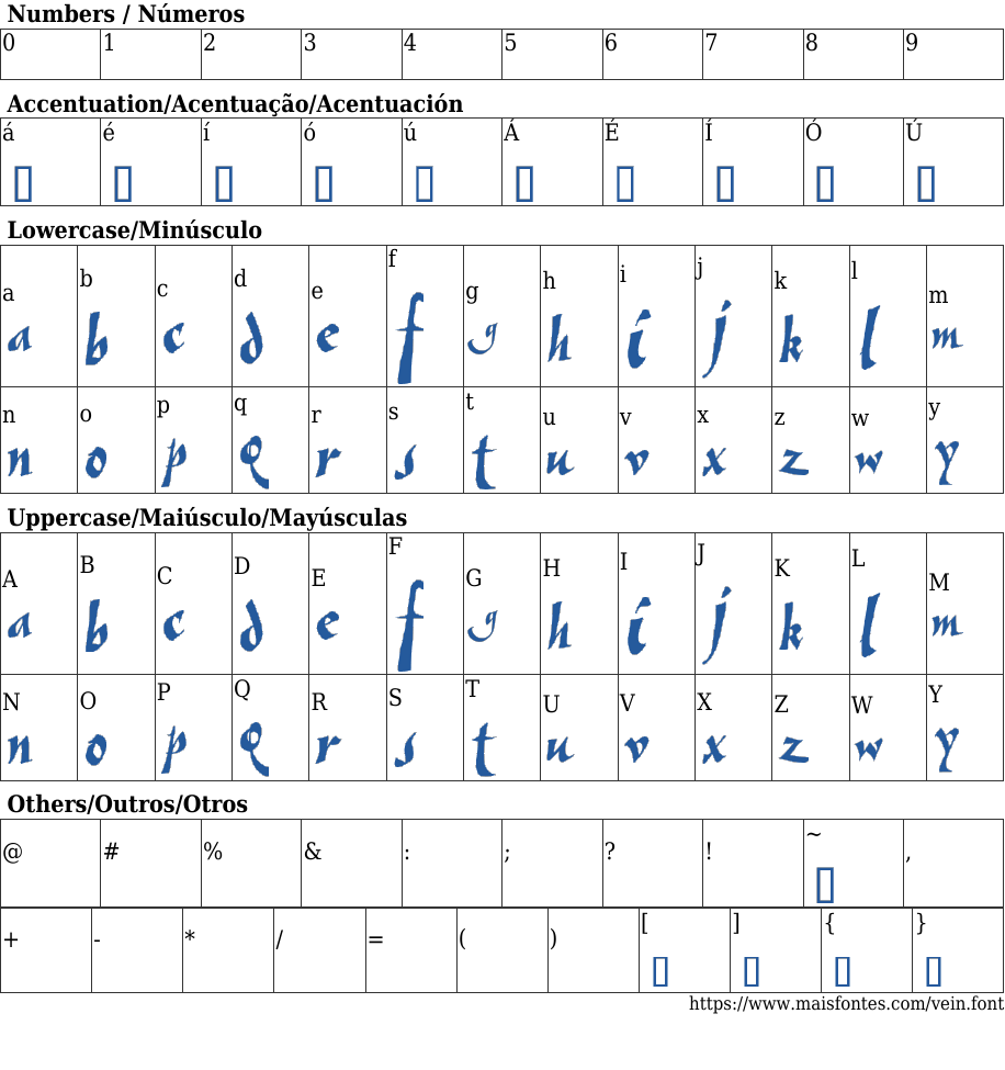 Vein Font: Free Download | MaisFontes