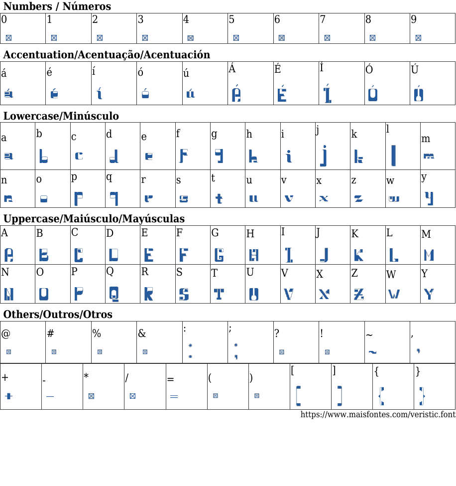VERISTIC: Baixar Fonte Grátis | MaisFontes