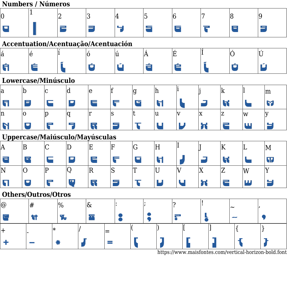 Vertical Horizon Bold: Free Font Download | MaisFontes