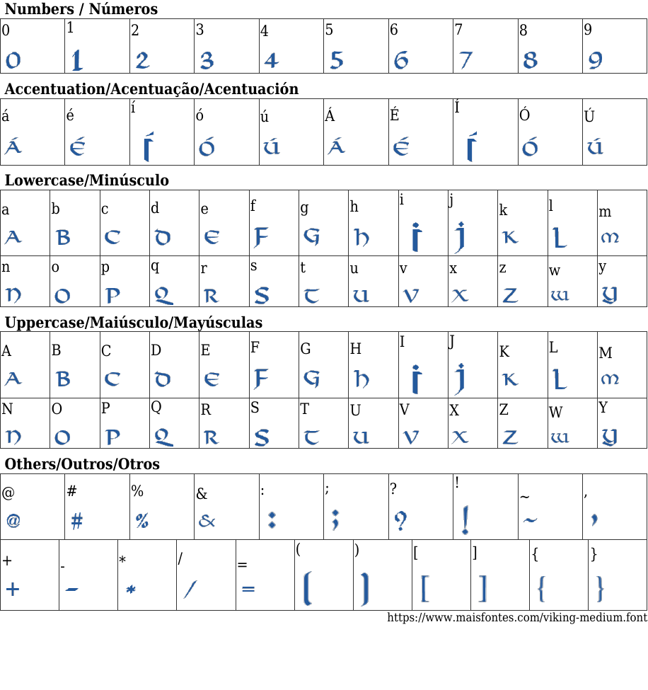 Viking Medium: Free Font Download | MaisFontes
