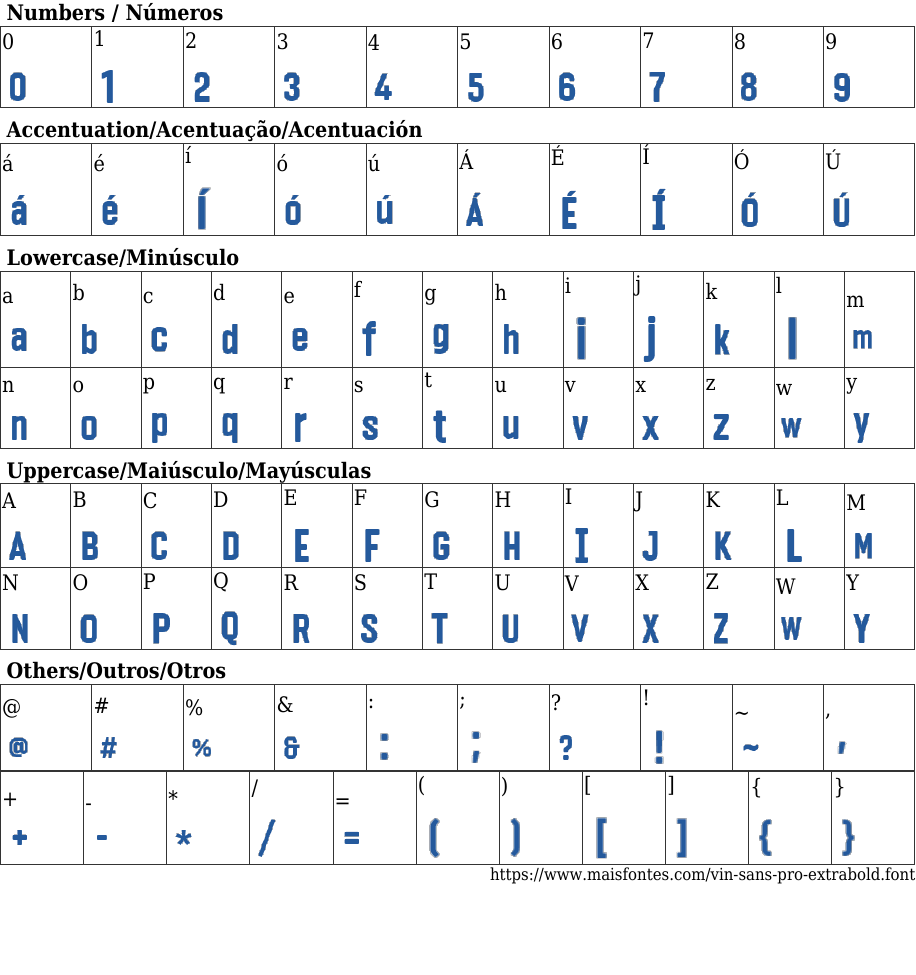Vin Sans Pro ExtraBold Font: Free Download | MaisFontes