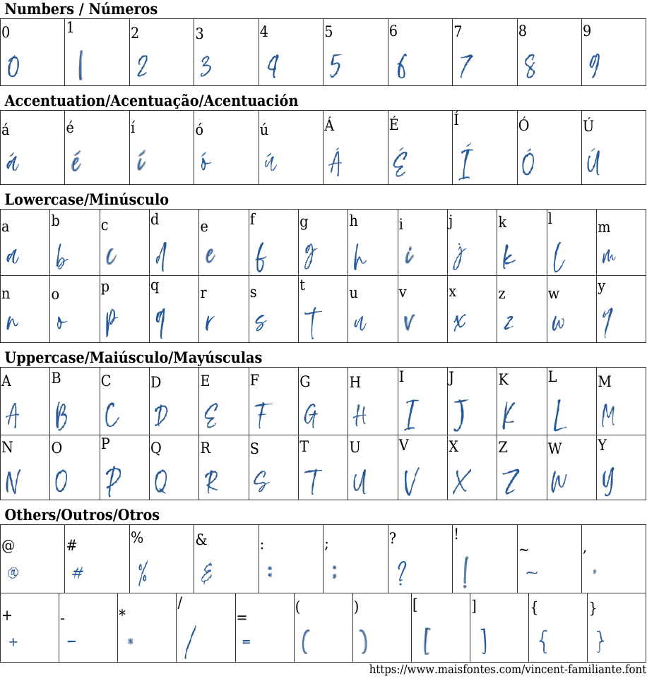 Vincent Familiante: Baixar Fonte Grátis | MaisFontes