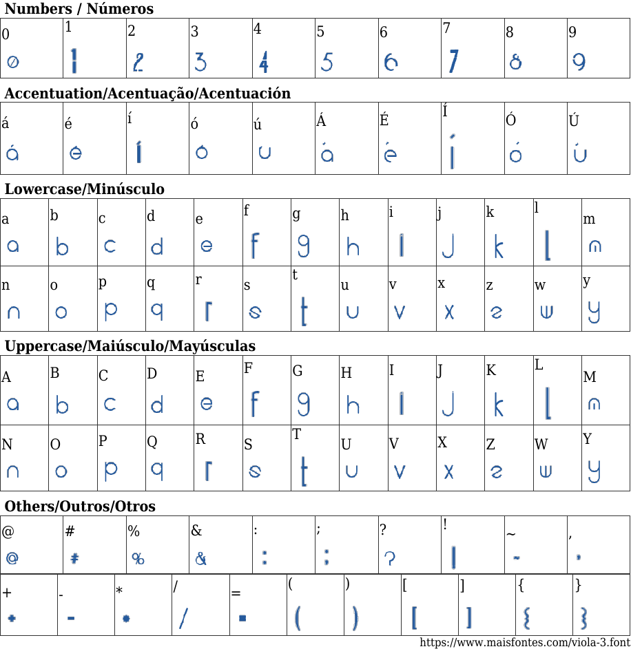 Viola Natural: Free Font Download | MaisFontes