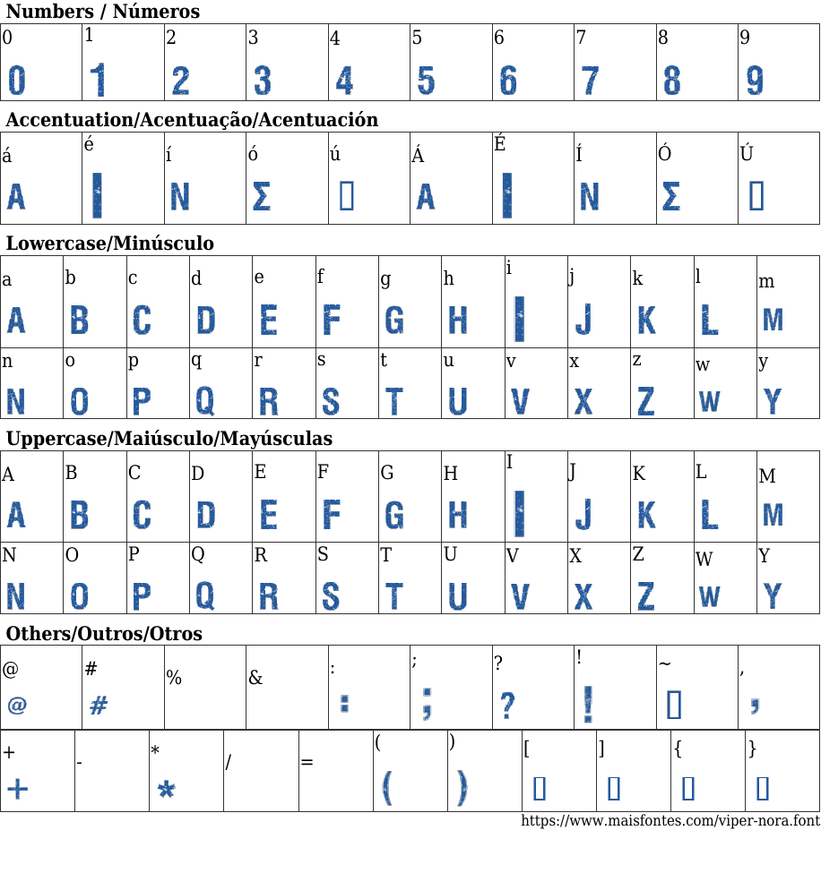 VIPER NORA: Free Font Download | MaisFontes
