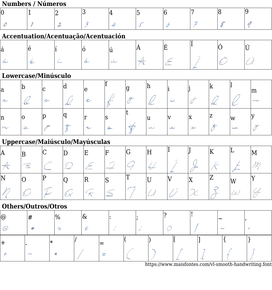 Smooth Handwriting: Baixar Fonte Grátis | MaisFontes