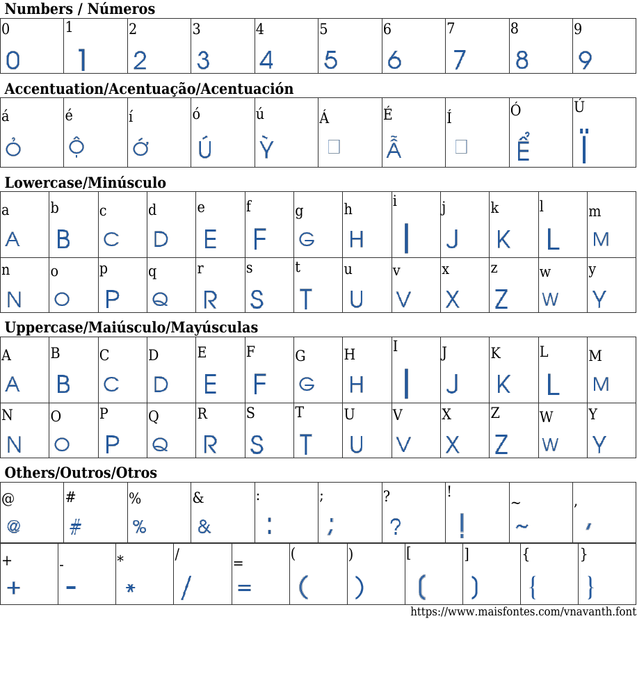 VnAvantH: Free Font Download | MaisFontes