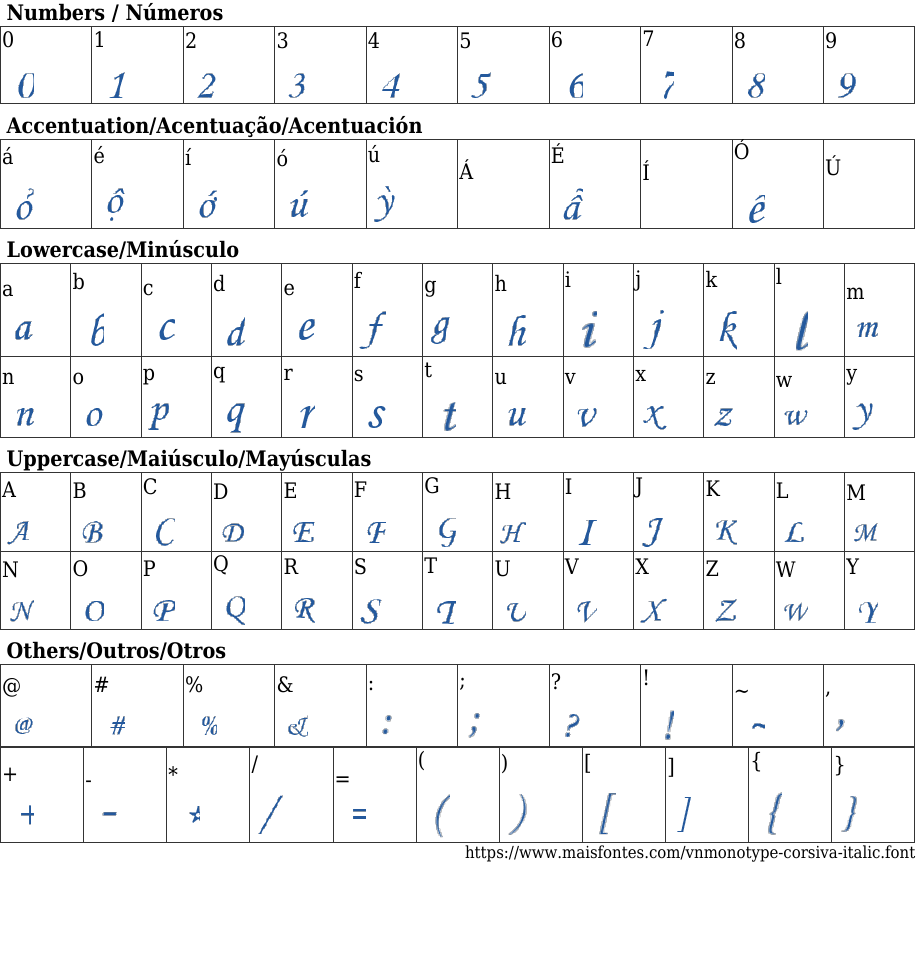 Monotype Corsiva Vn Italic: Download Free Font | MaisFontes