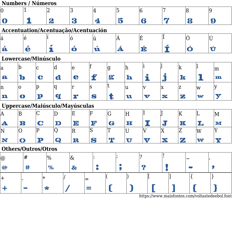 Volta Stencil DEE Bold: Free Font Download | MaisFontes