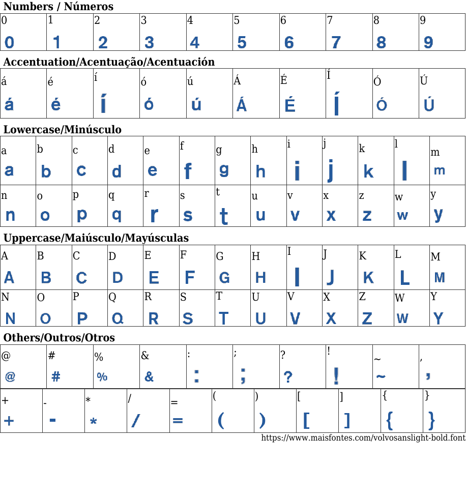 Volvo Sans Light Bold: Free Font Download | MaisFontes