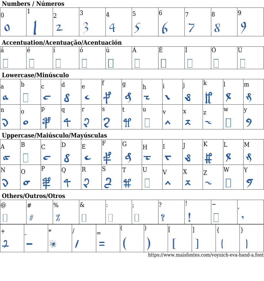 EVA Hand A: Free Font Download | MaisFontes