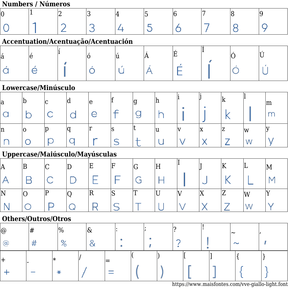 VVE Giallo Light: Free Font Download | MaisFontes