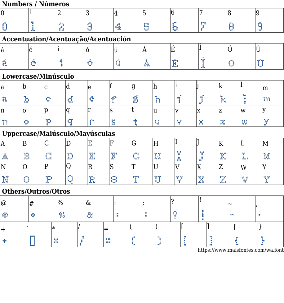 Wa: Free Font Download | MaisFontes